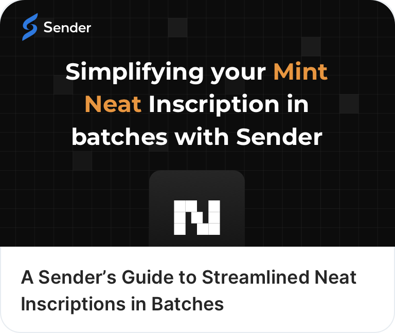 Sender Network is the AI protocol designed to power the intent-centric ...